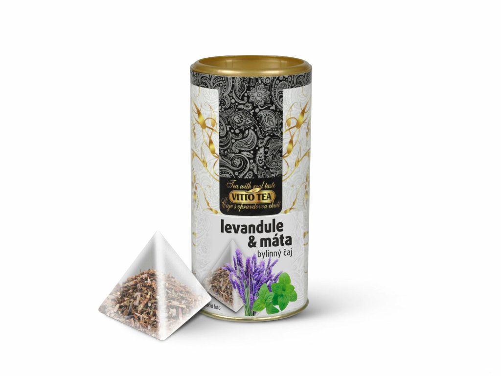 Vitto Tea Bylinný čaj Levandule & Máta 15x1,5g